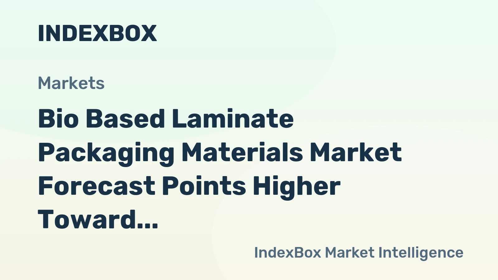 Bio Based Laminate Packaging Materials Market Forecast Points Higher Toward 2035 on Regulatory Tailwinds and Retailer Mandates