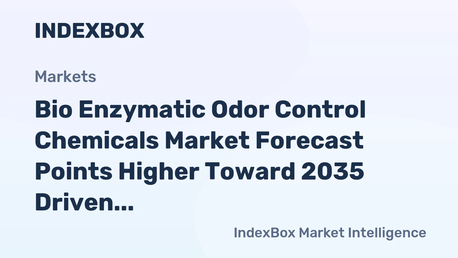 Bio Enzymatic Odor Control Chemicals Market Forecast Points Higher Toward 2035 Driven by Stringent Environmental Regulations