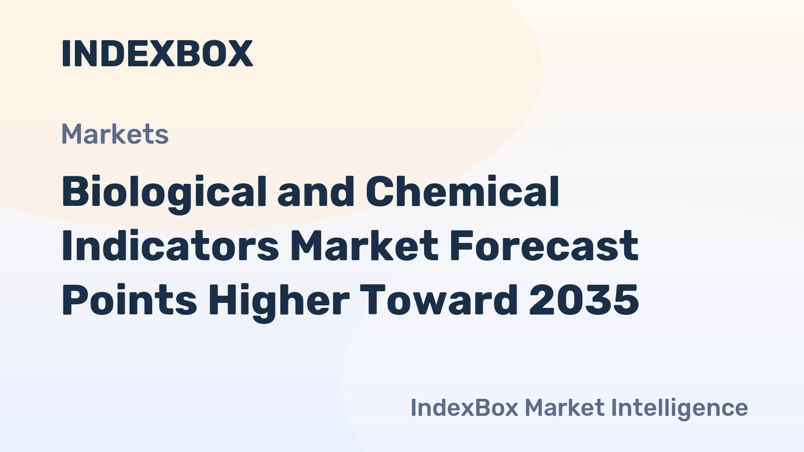 Biological and Chemical Indicators Market Forecast Points Higher Toward 2035, Driven by Expanding Diagnostic and Pharmaceutical Quality Control Demands