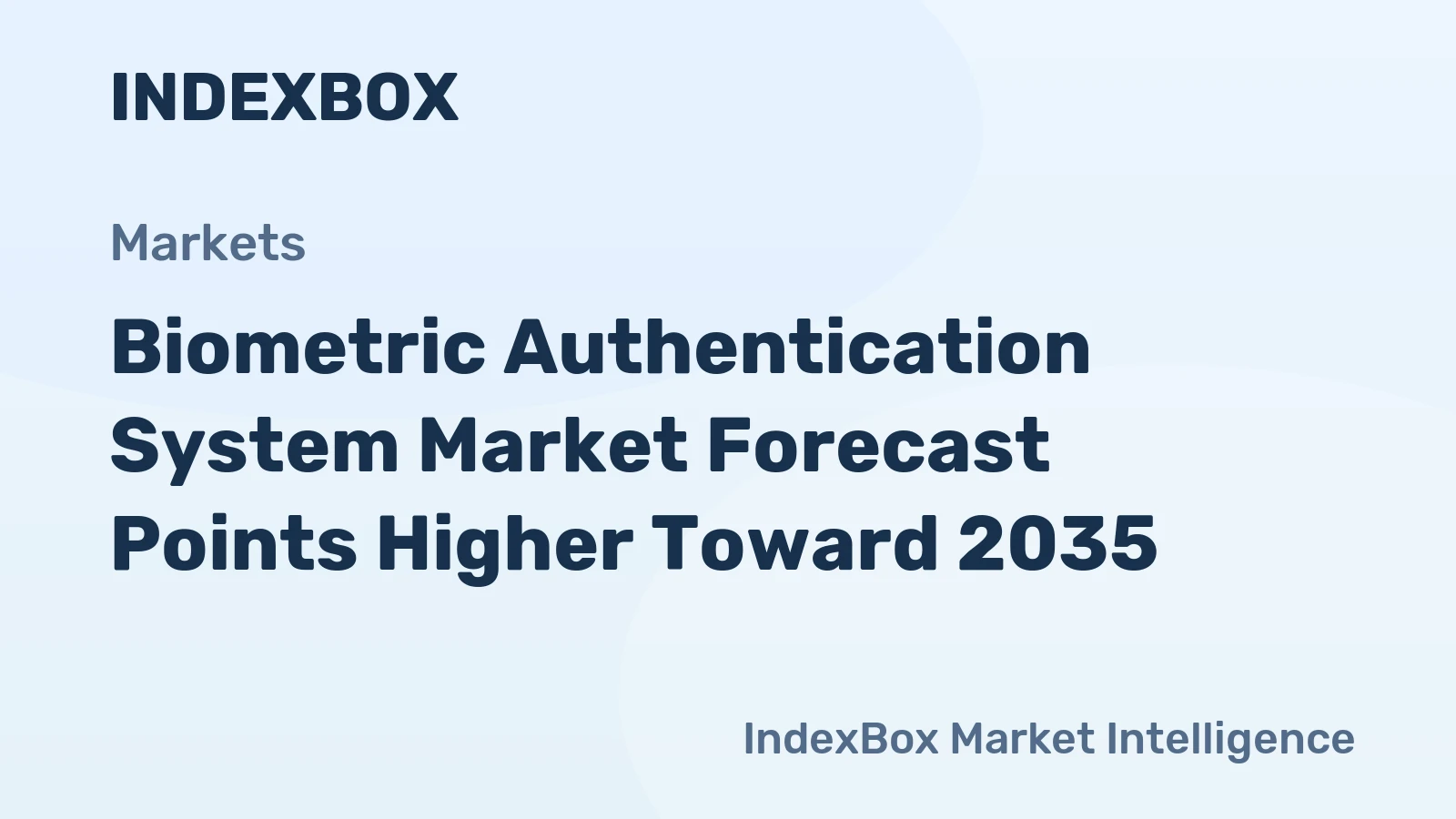 Biometric Authentication System Market Forecast Points Higher Toward 2035, Driven by Contactless Identity Verification Demand