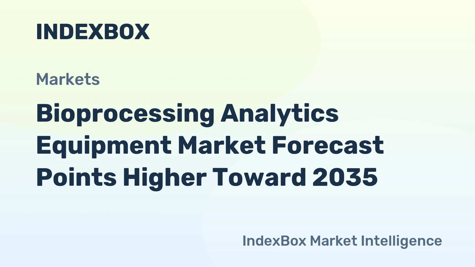 Bioprocessing Analytics Equipment Market Forecast Points Higher Toward 2035, Driven by Advanced Therapy Demands