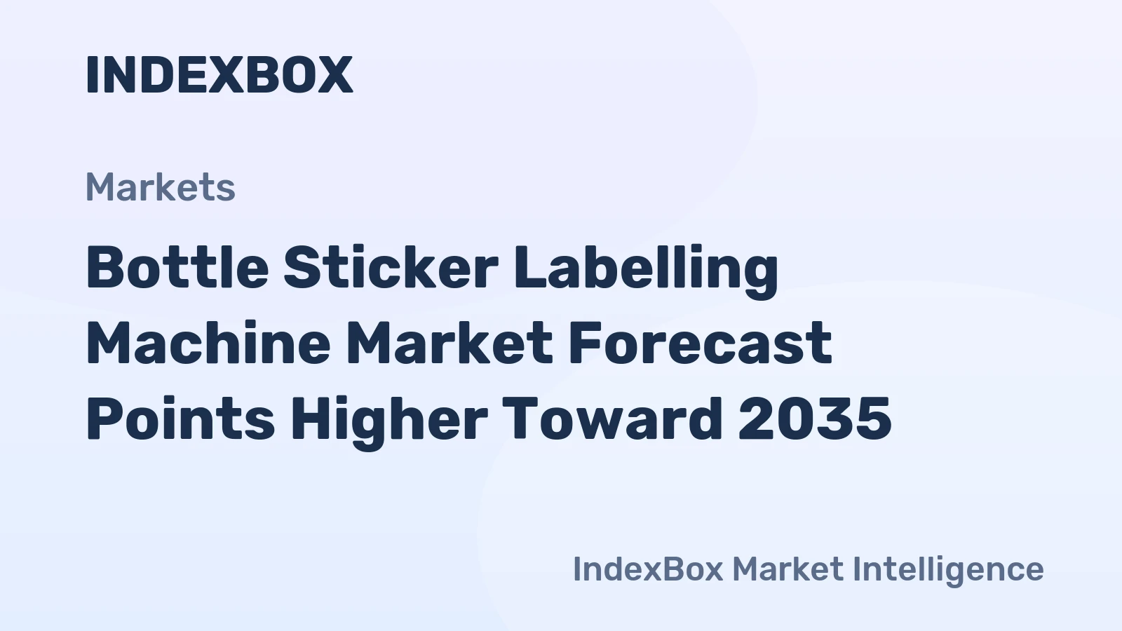 Bottle Sticker Labelling Machine Market Forecast Points Higher Toward 2035, Driven by SKU Proliferation and Private-Label Expansion