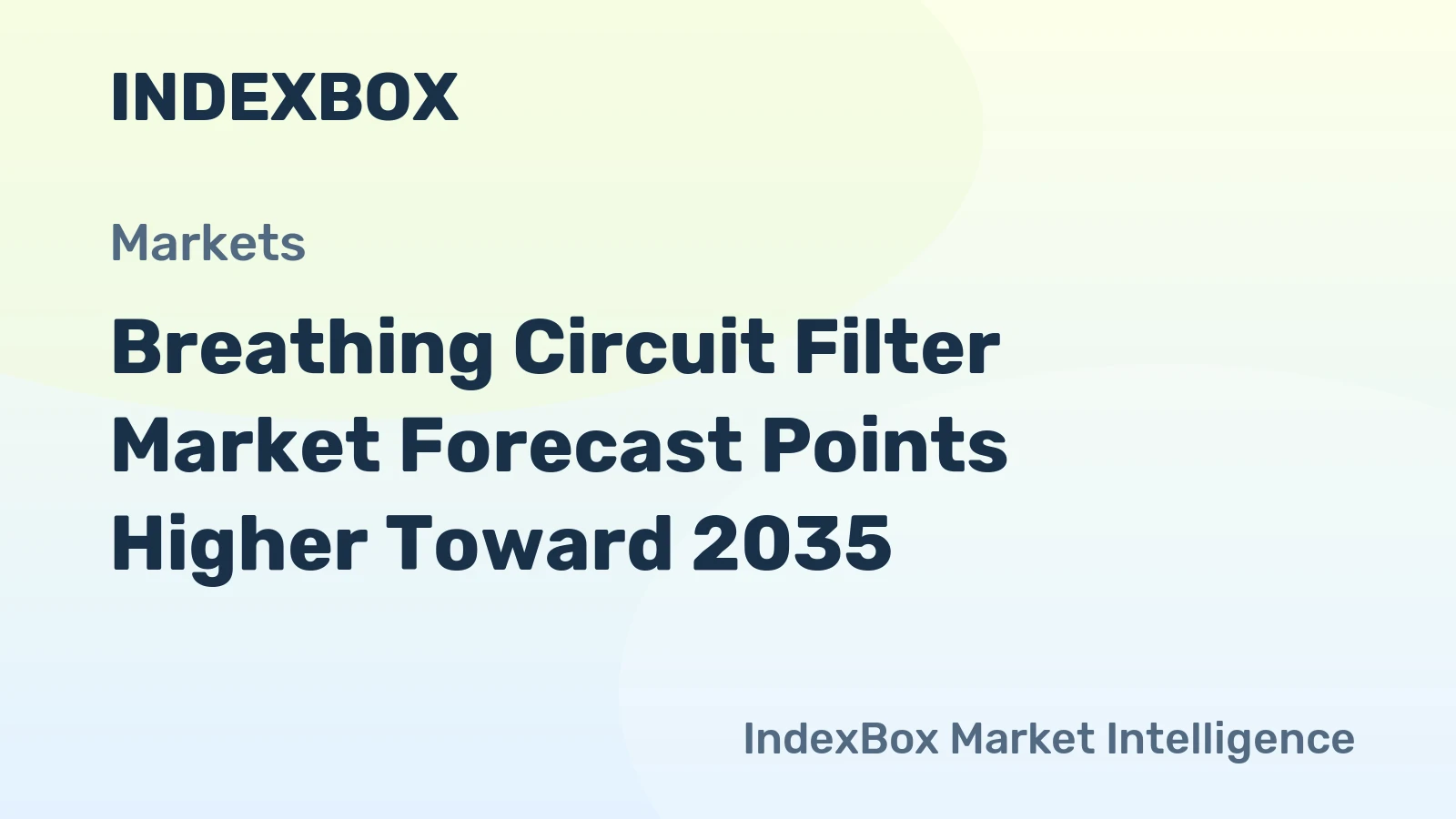 Breathing Circuit Filter Market Forecast Points Higher Toward 2035, Driven by Expanding Critical Care Infrastructure