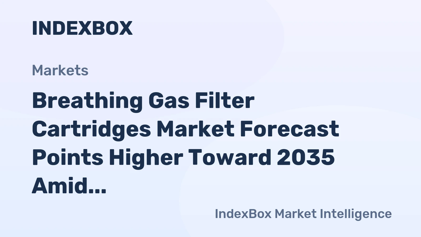 Breathing Gas Filter Cartridges Market Forecast Points Higher Toward 2035 Amid Stricter Air Purity Mandates