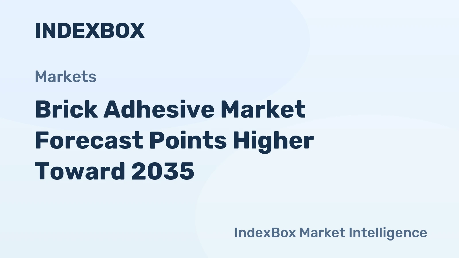 Brick Adhesive Market Forecast Points Higher Toward 2035, Driven by Semiconductor and Data Center Construction Boom