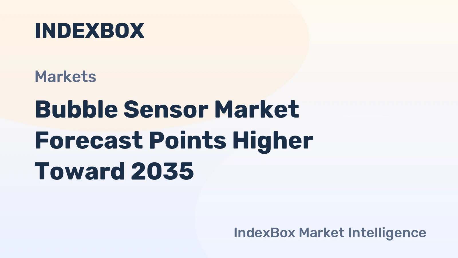 Bubble Sensor Market Forecast Points Higher Toward 2035, Driven by Medical Infusion Safety Mandates and Semiconductor Expansion