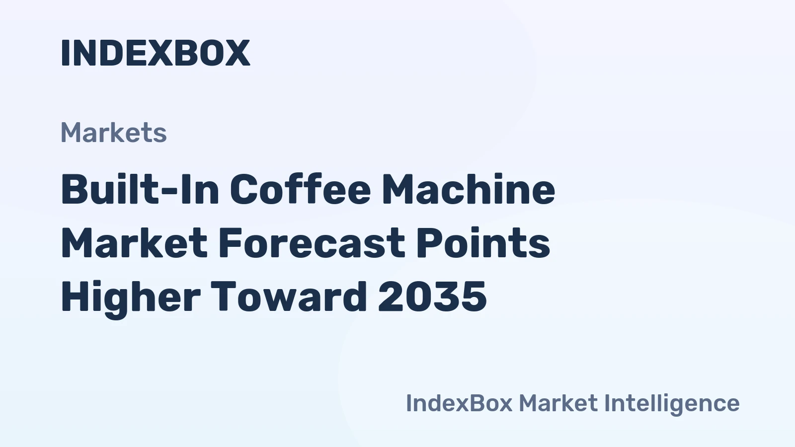 Built-In Coffee Machine Market Forecast Points Higher Toward 2035, Driven by Kitchen Renovation Cycles and Smart Home Integration