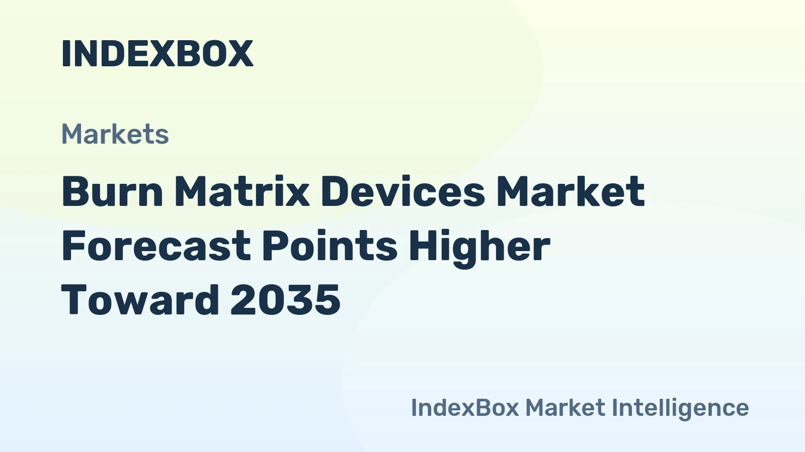 Burn Matrix Devices Market Forecast Points Higher Toward 2035, Driven by Expanding Minimally Invasive Surgery Adoption