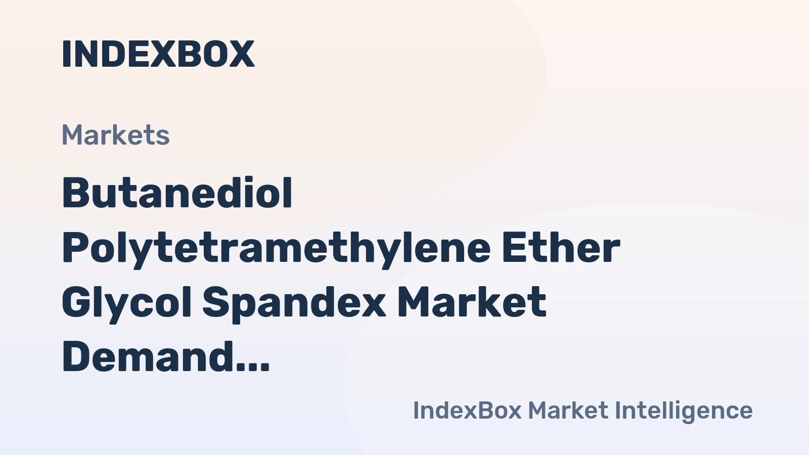 Butanediol Polytetramethylene Ether Glycol Spandex Market Demand to Accelerate by 2035 Amid Rising Athleisure and Medical Textile Adoption