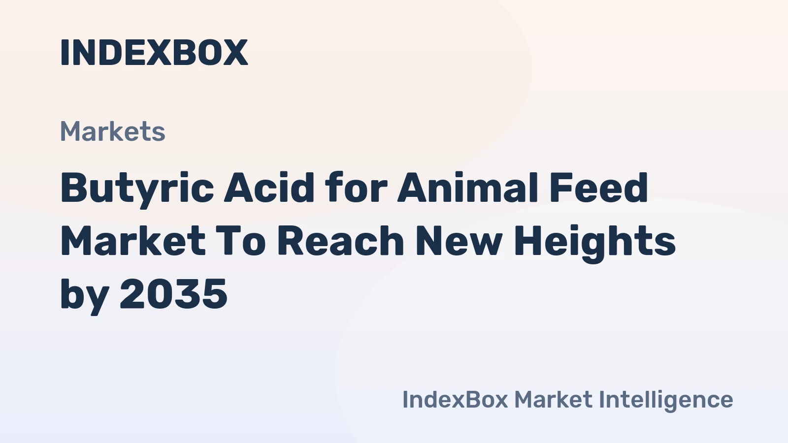 Butyric Acid for Animal Feed Market to Reach New Heights by 2035, Driven by Antibiotic Ban Expansion and Gut Health Focus