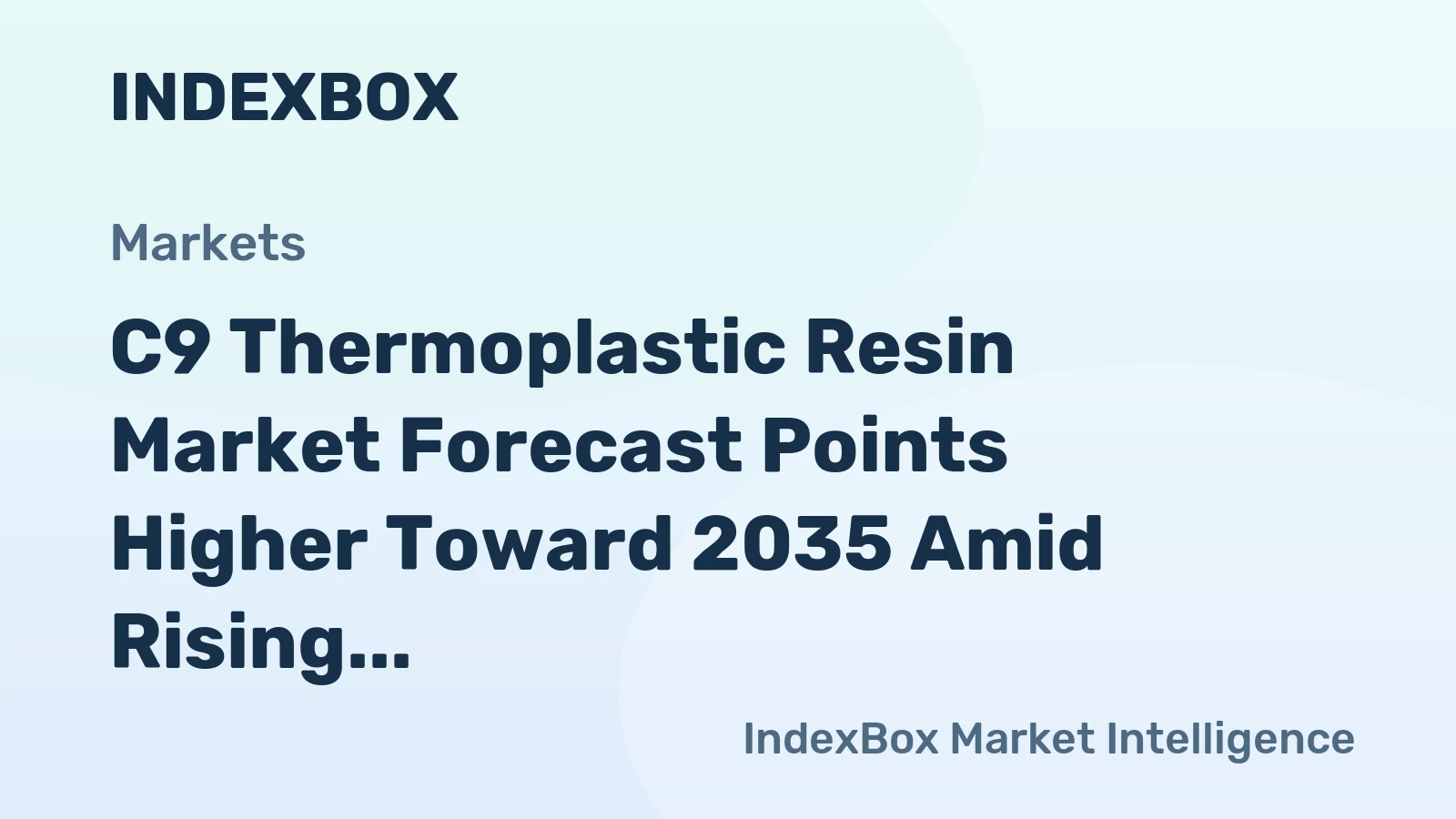 C9 Thermoplastic Resin Market Forecast Points Higher Toward 2035 Amid Rising Adhesive Demand