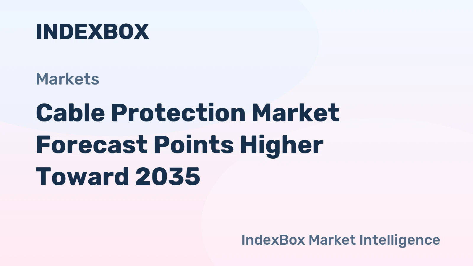 Cable Protection Market Forecast Points Higher Toward 2035, Driven by Energy Transition and Data Center Expansion