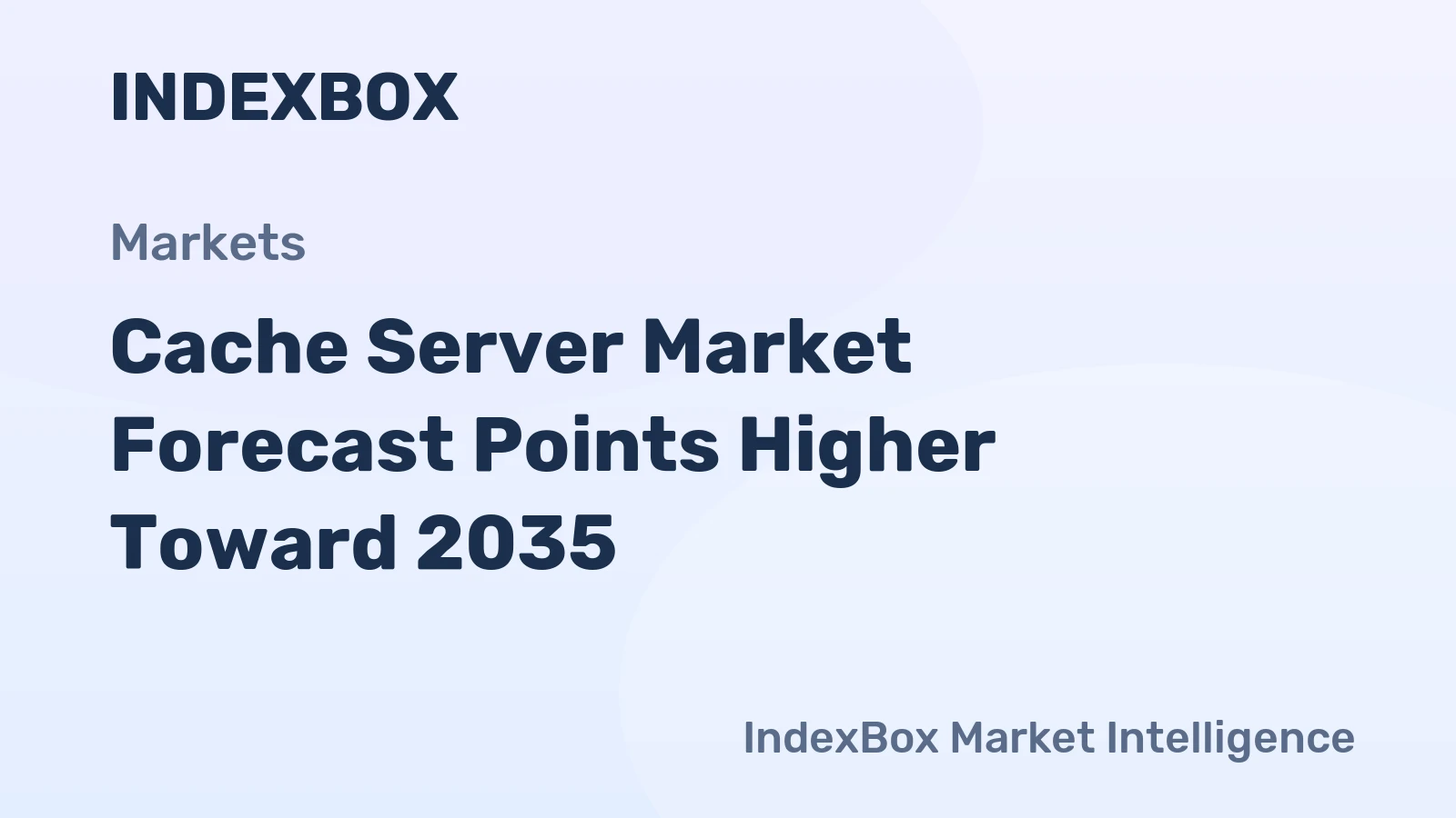Cache Server Market Forecast Points Higher Toward 2035, Driven by Edge Computing and Content Delivery Expansion