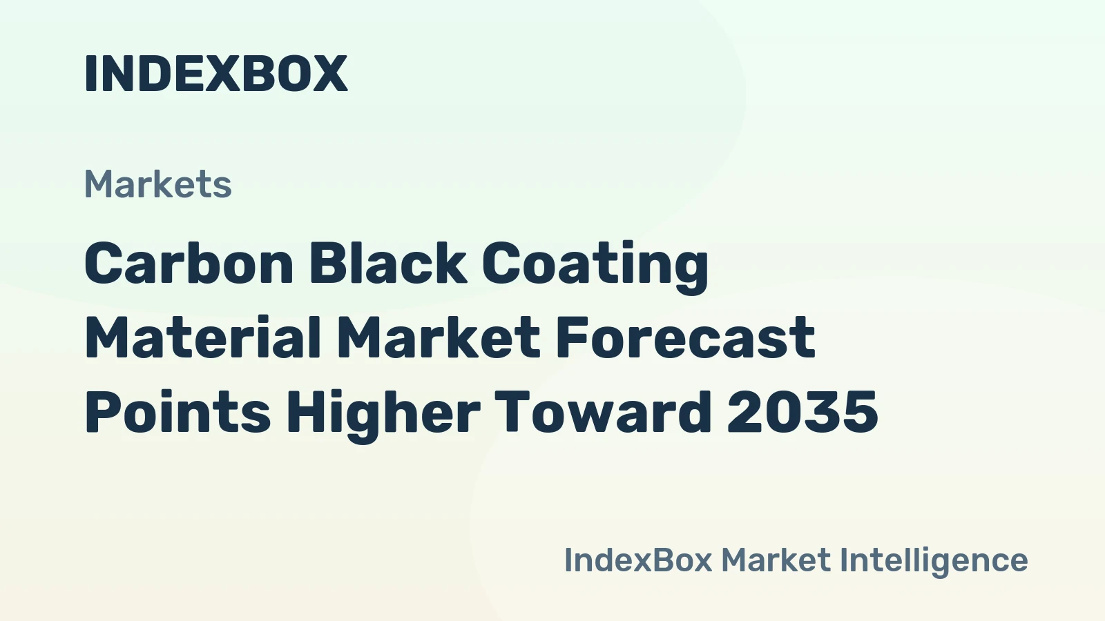 Carbon Black Coating Material Market Forecast Points Higher Toward 2035, Driven by Battery Giga-Factory Expansion