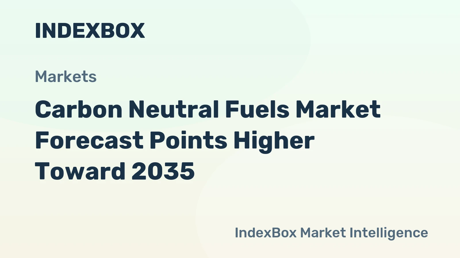 Carbon Neutral Fuels Market Forecast Points Higher Toward 2035, Driven by Aviation and Maritime Decarbonization Mandates