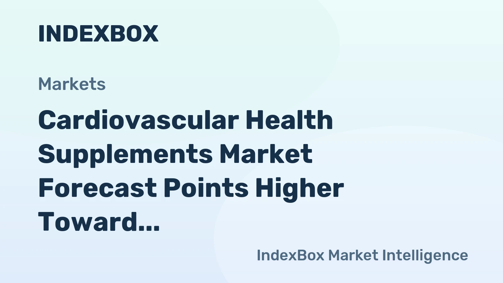 Cardiovascular Health Supplements Market Forecast Points Higher Toward 2035 on Aging Demographics and Preventive Health Shifts
