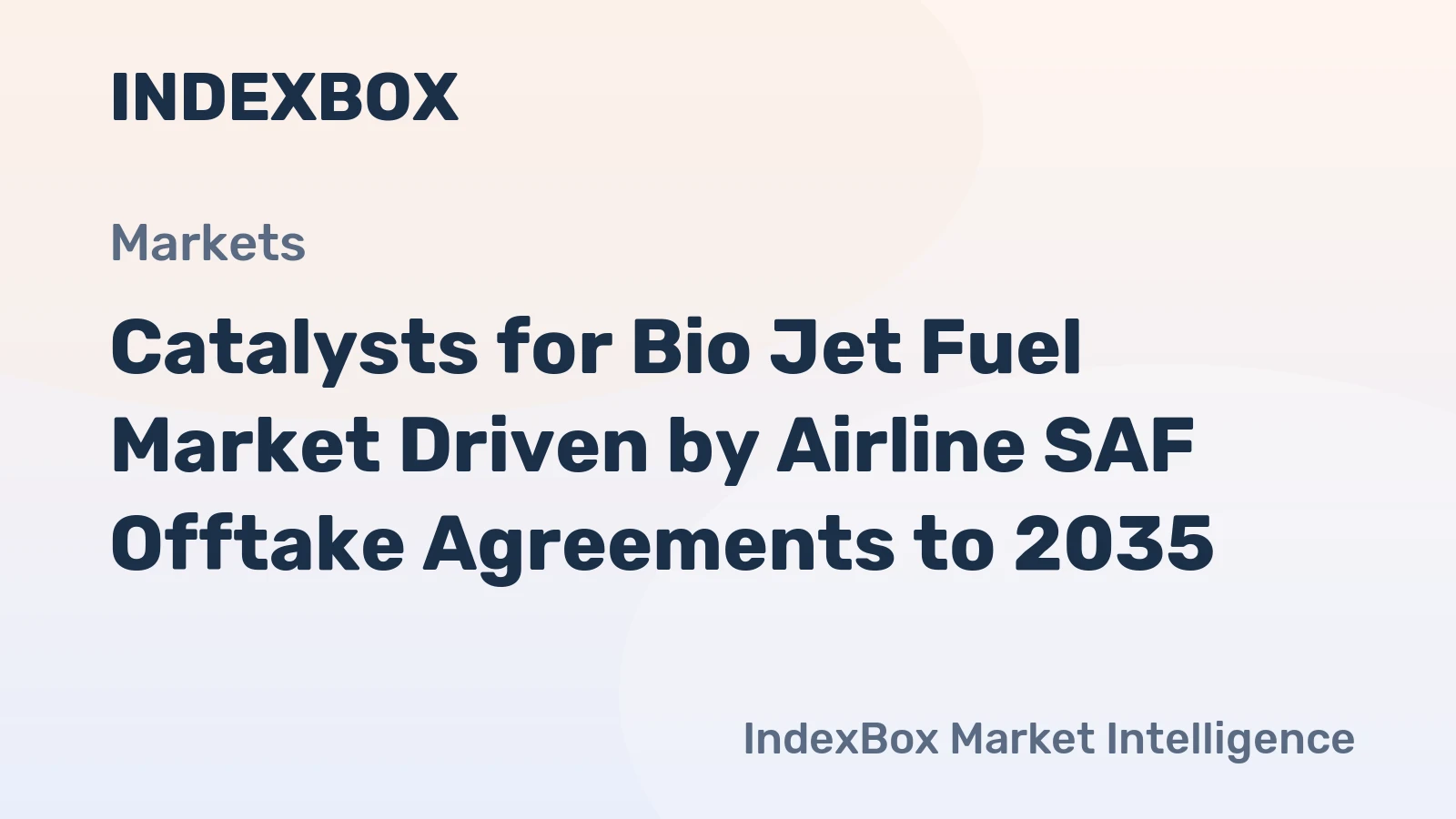 Catalysts for Bio Jet Fuel Market Driven by Airline SAF Offtake Agreements to 2035
