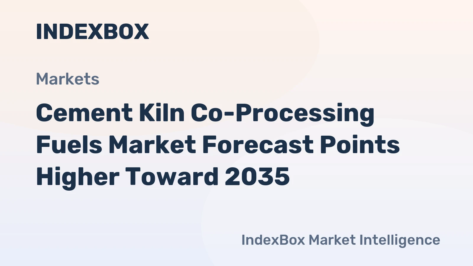 Cement Kiln Co-Processing Fuels Market Forecast Points Higher Toward 2035, Driven by Circular Economy Mandates and Carbon Pricing