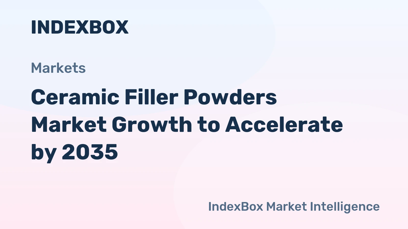 Ceramic Filler Powders Market Growth to Accelerate by 2035, Driven by Electronics Miniaturization and Thermal Management Demands
