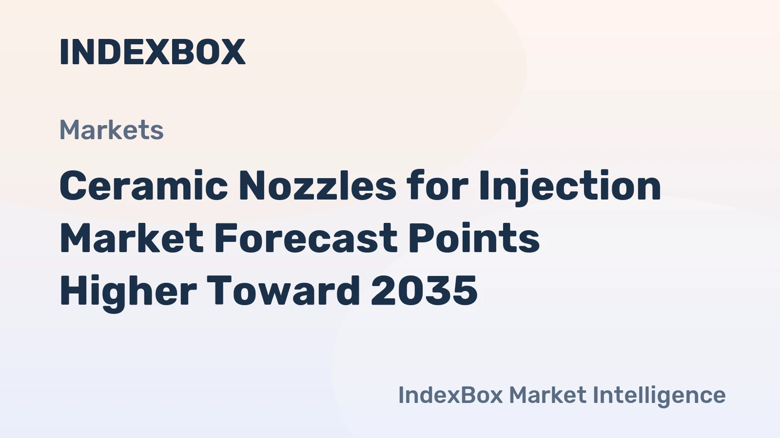 Ceramic Nozzles for Injection Market Forecast Points Higher Toward 2035, Driven by Semiconductor Miniaturization