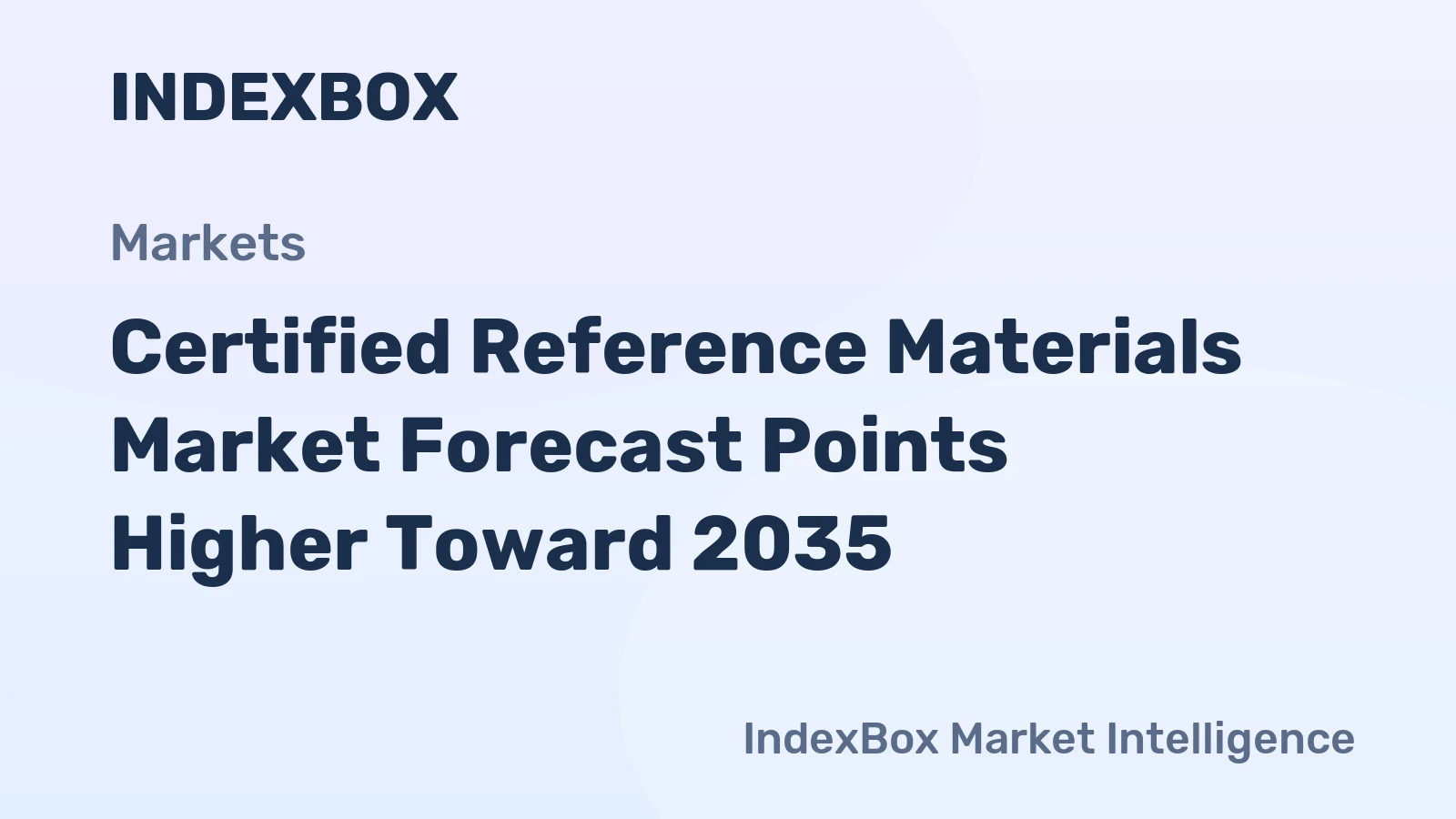 Certified Reference Materials Market Forecast Points Higher Toward 2035, Driven by Regulatory Compliance and Biologics Expansion