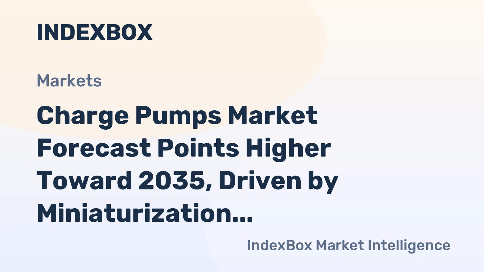 Charge Pumps Market Forecast Points Higher Toward 2035, Driven by Miniaturization in Portable Electronics