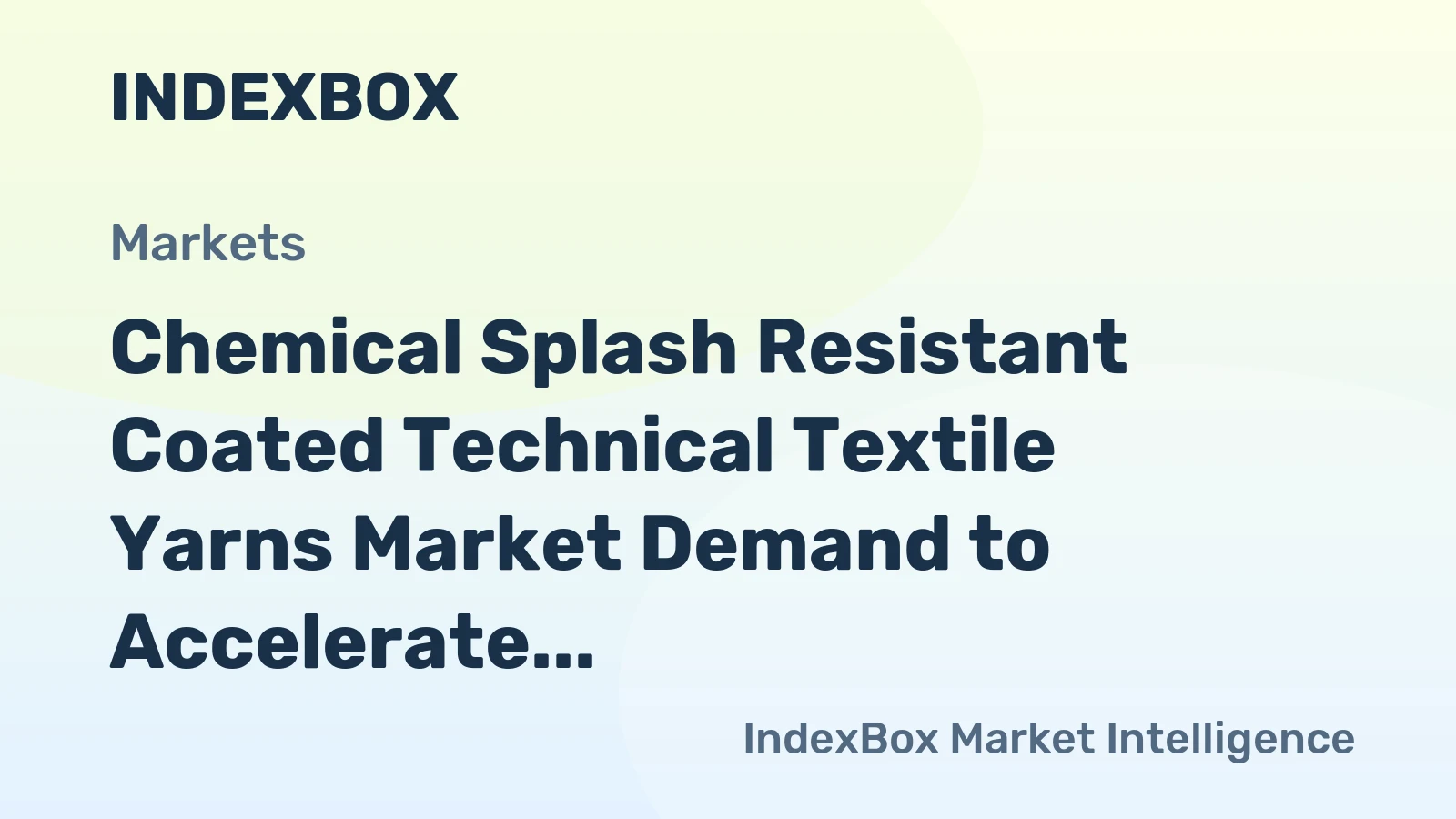 Chemical Splash Resistant Coated Technical Textile Yarns Market Demand to Accelerate by 2035 Amid Stricter Industrial Safety Mandates