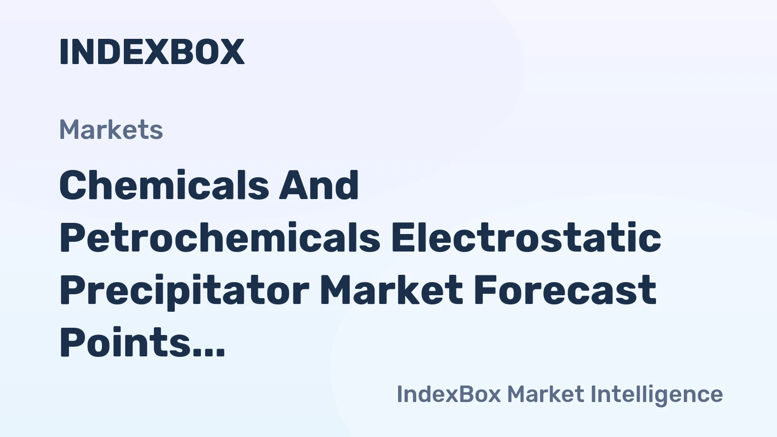 Chemicals and Petrochemicals Electrostatic Precipitator Market Forecast Points Higher Toward 2035 Amid Stricter Global Emission Norms