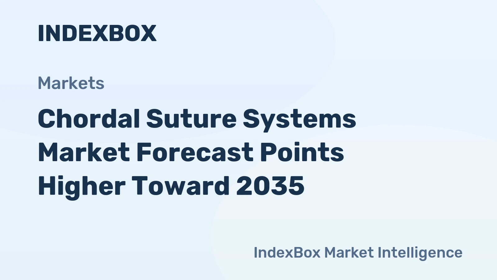 Chordal Suture Systems Market Forecast Points Higher Toward 2035, Driven by Minimally Invasive Cardiac Surgery Adoption