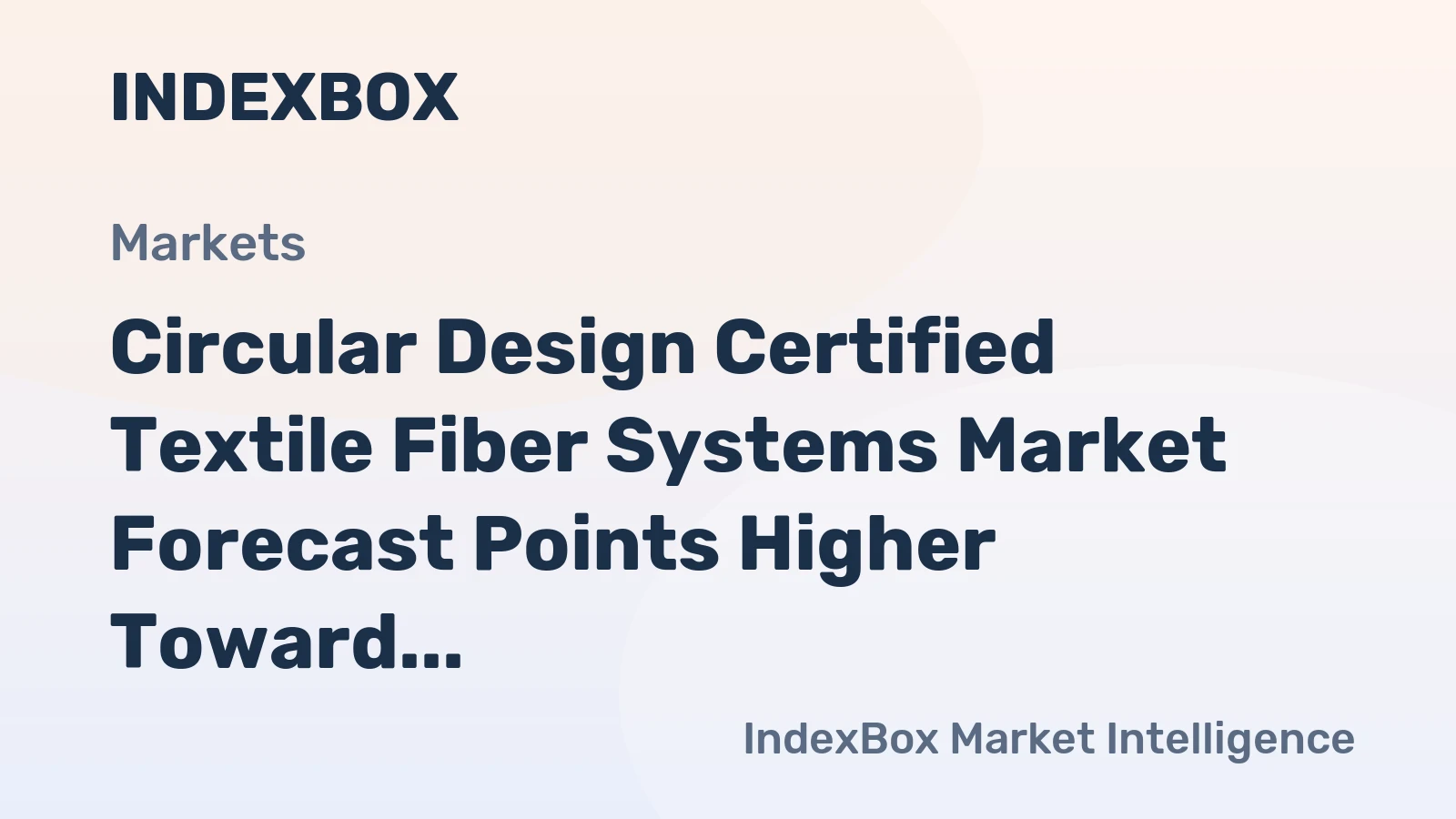 Circular Design Certified Textile Fiber Systems Market Forecast Points Higher Toward 2035, Driven by Regulatory Mandates and Brand Sustainability Commitments