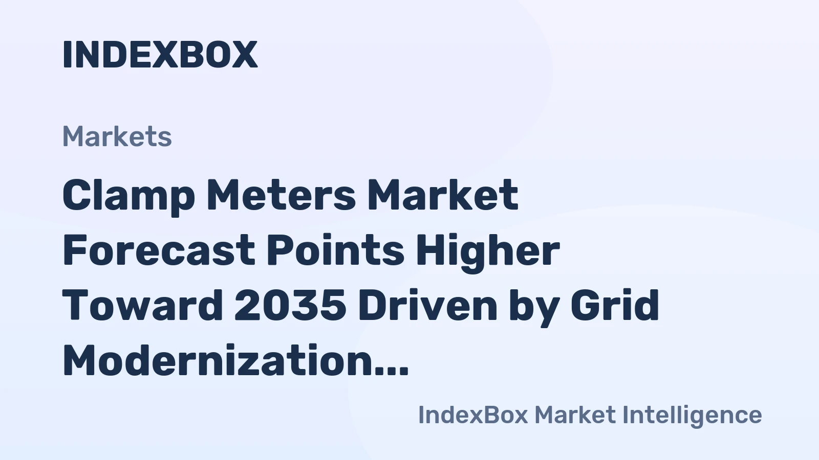 Clamp Meters Market Forecast Points Higher Toward 2035 Driven by Grid Modernization and Safety Mandates