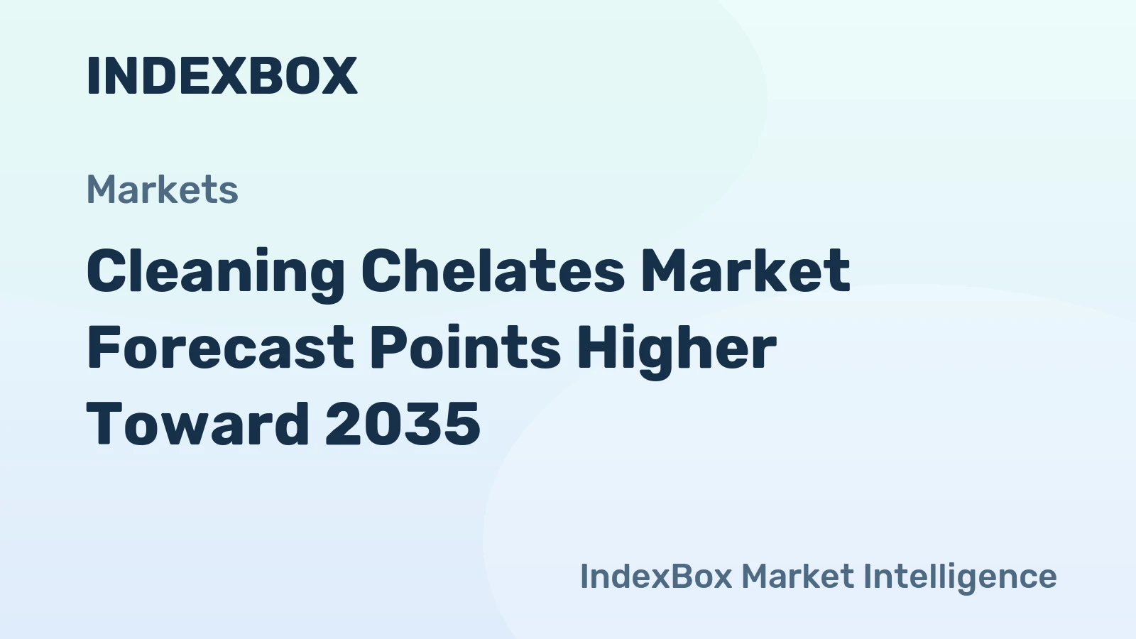 Cleaning Chelates Market Forecast Points Higher Toward 2035, Driven by Industrial Detergent Reformulation and Bio-Based Chelant Adoption