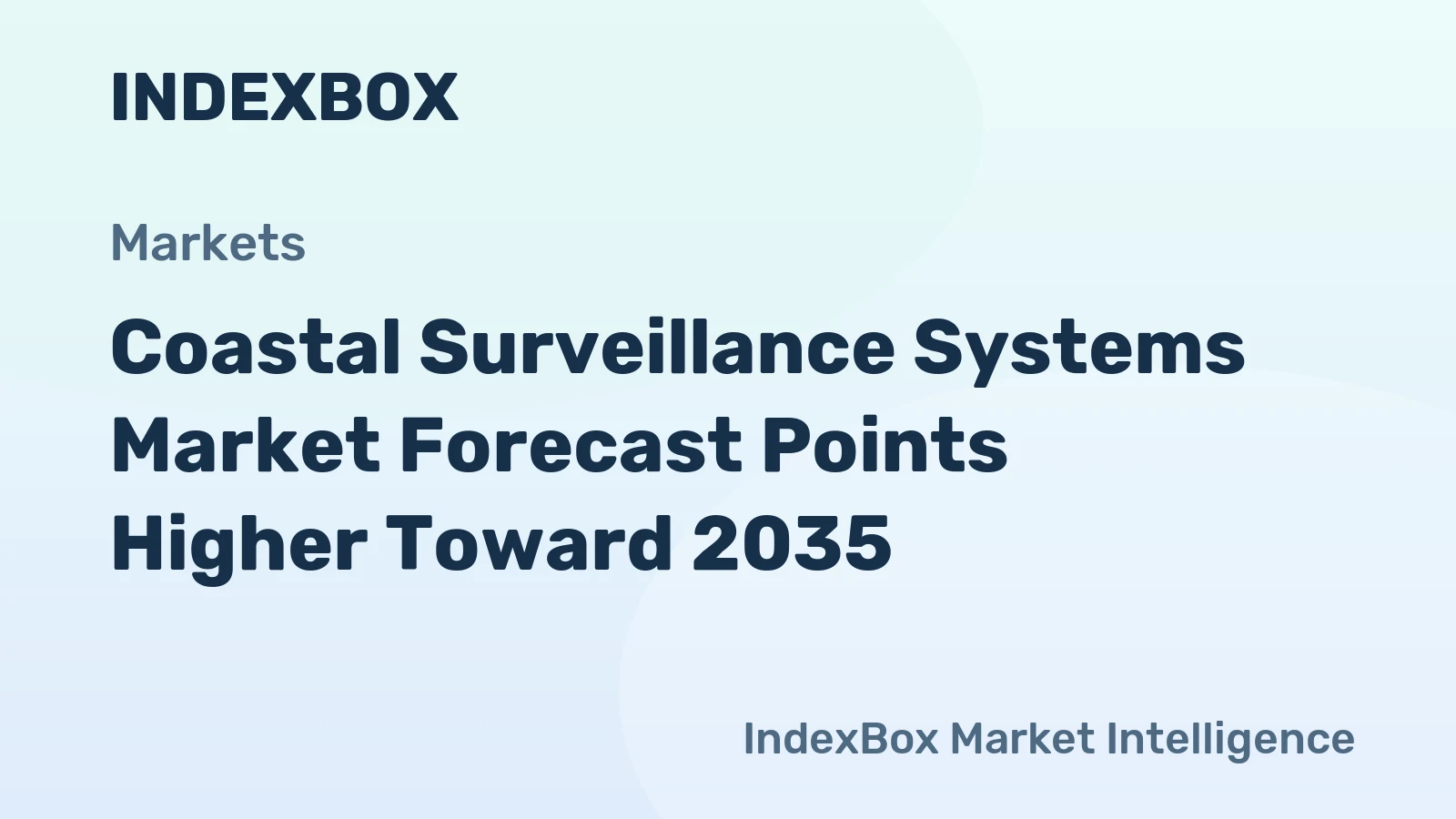 Coastal Surveillance Systems Market Forecast Points Higher Toward 2035, Driven by Maritime Security Modernization