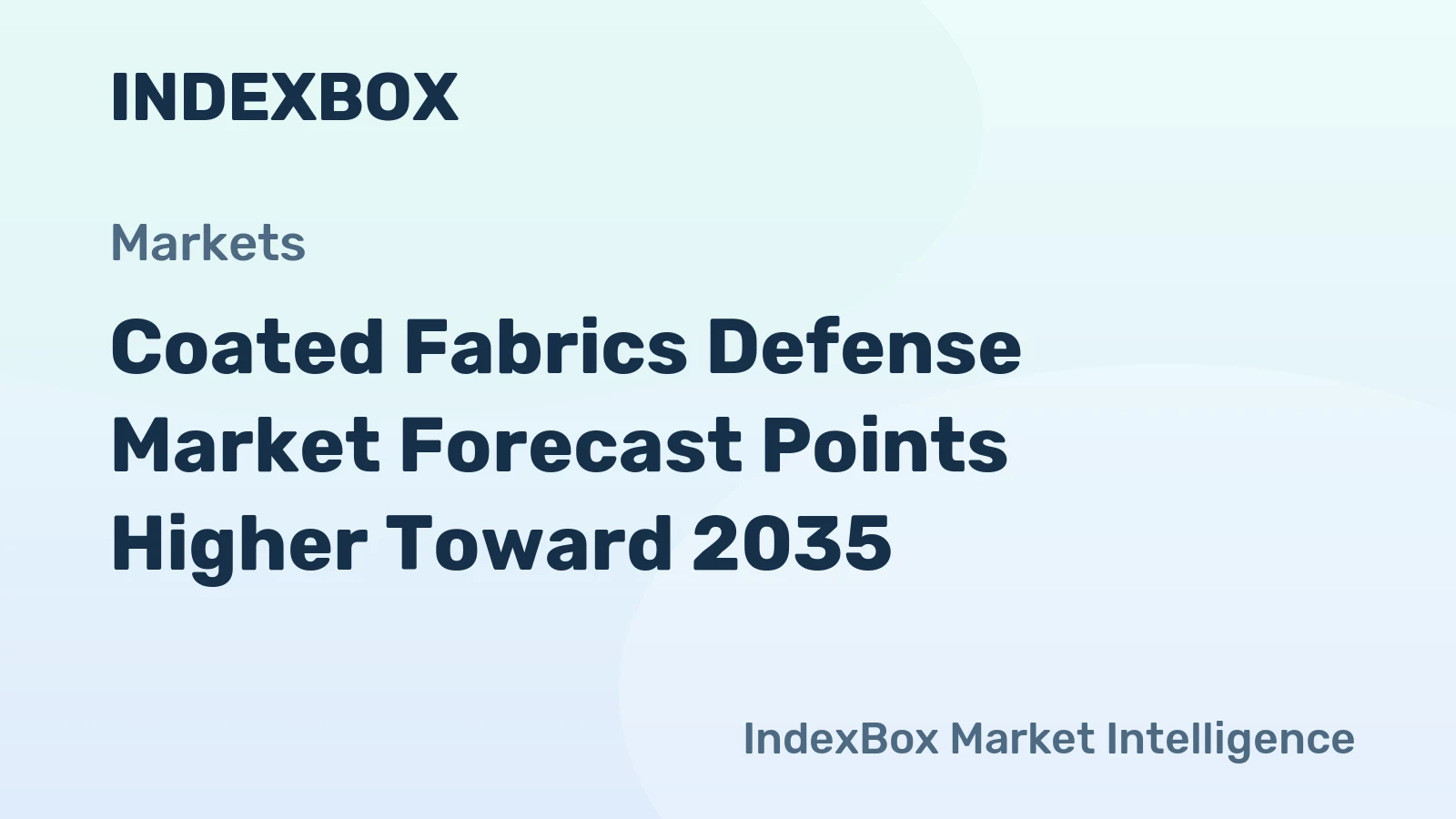 Coated Fabrics Defense Market Forecast Points Higher Toward 2035, Driven by Modernization of Military Protective Gear