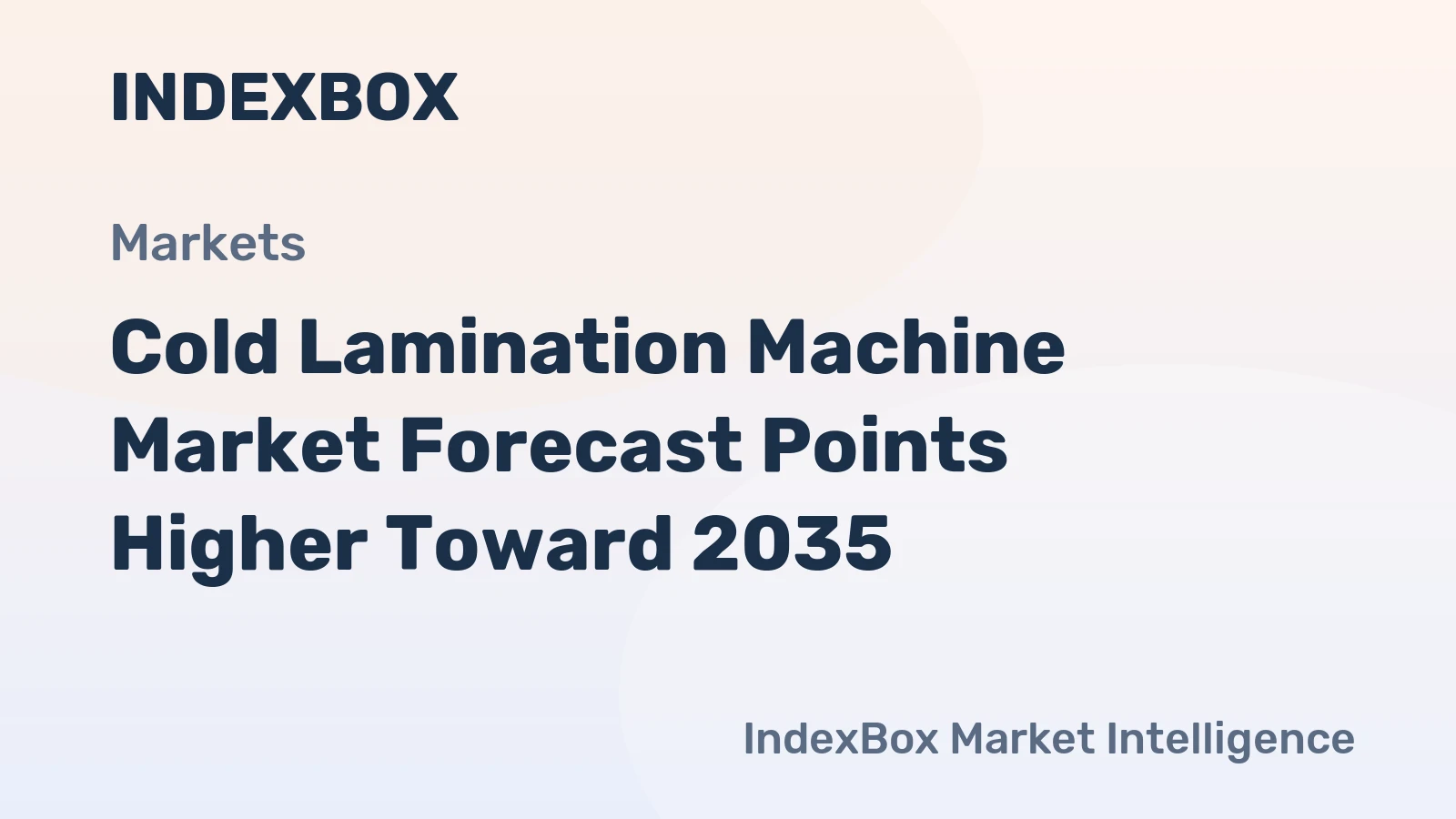 Cold Lamination Machine Market Forecast Points Higher Toward 2035, Driven by Commercial Print and Packaging Prototyping