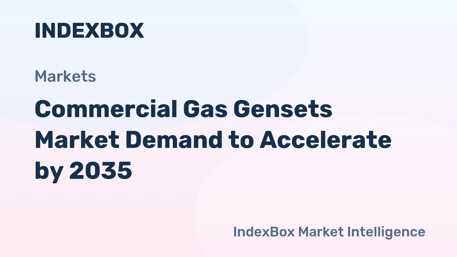 Commercial Gas Gensets Market Demand to Accelerate by 2035, Supported by Grid Modernization and Data Center Expansion