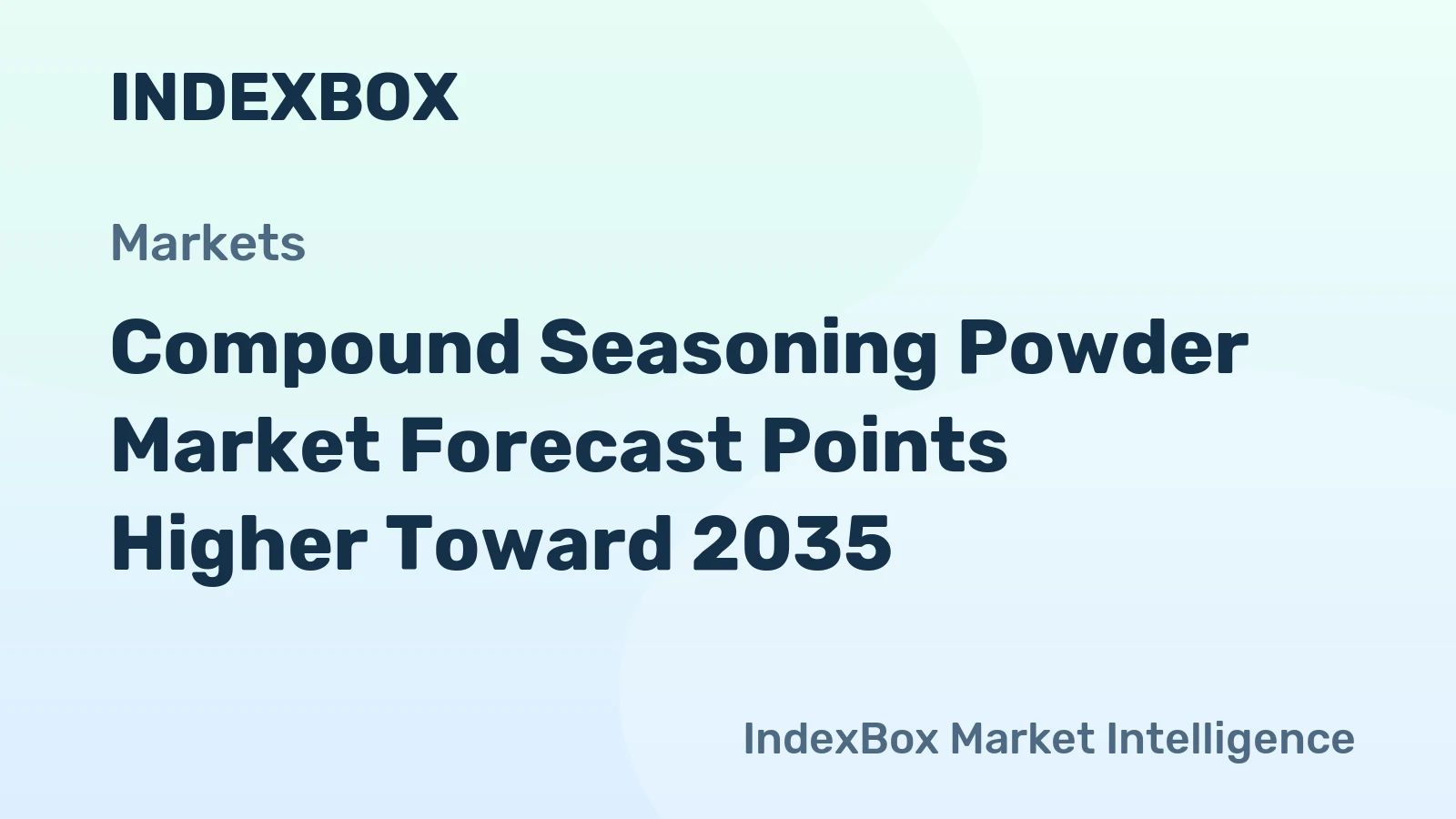 Compound Seasoning Powder Market Forecast Points Higher Toward 2035, Driven by Processed Food Expansion and Clean-Label Reformulation