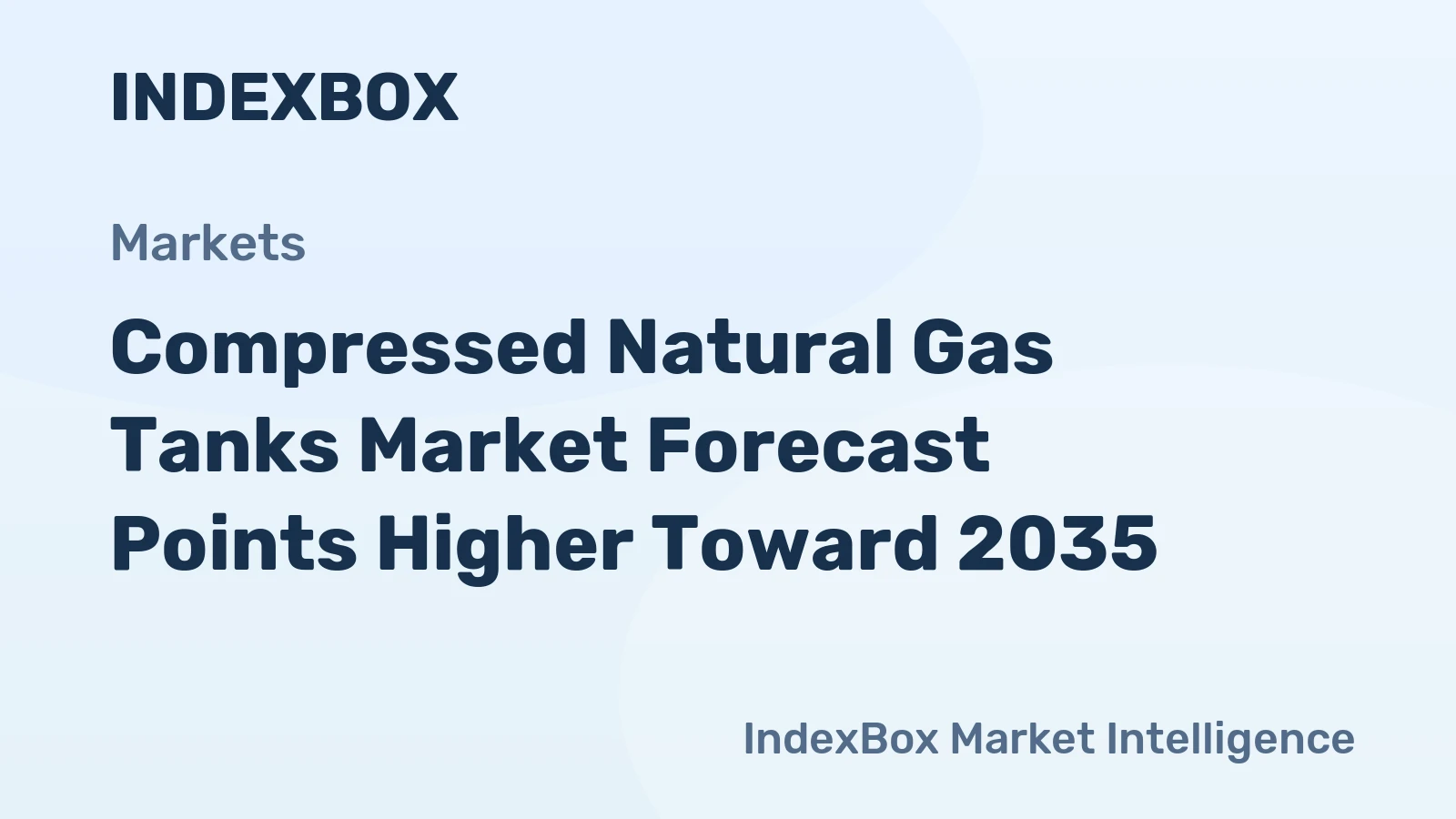 Compressed Natural Gas Tanks Market Forecast Points Higher Toward 2035, Driven by Fleet Decarbonization Mandates