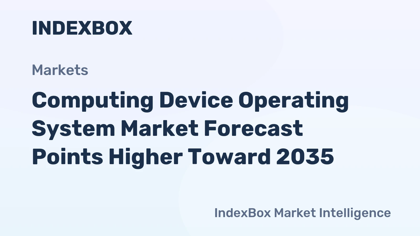 Computing Device Operating System Market Forecast Points Higher Toward 2035, Driven by Automotive and Industrial Edge Expansion