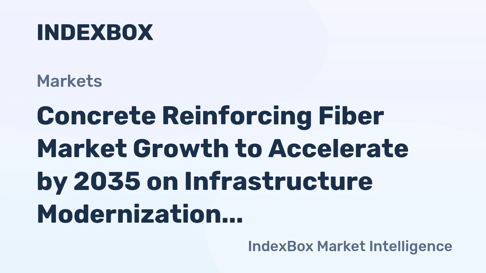 Concrete Reinforcing Fiber Market Growth to Accelerate by 2035 on Infrastructure Modernization and Durability Demands