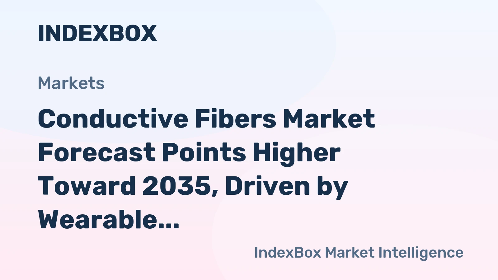Conductive Fibers Market Forecast Points Higher Toward 2035, Driven by Wearable Tech and EMI Shielding Demand