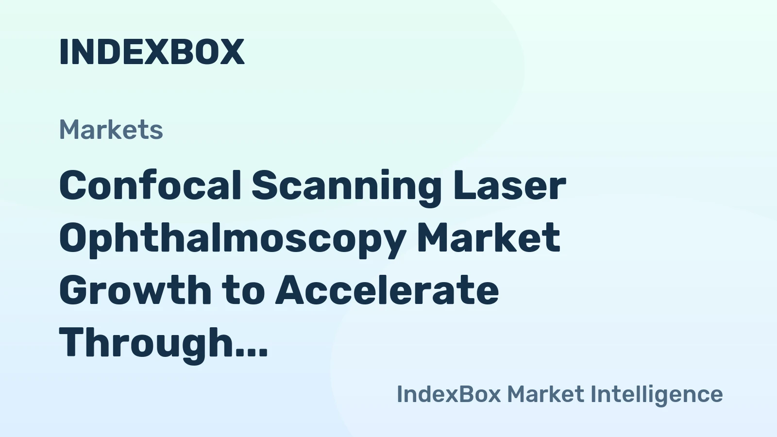 Confocal Scanning Laser Ophthalmoscopy Market Growth to Accelerate Through 2035 on Rising Retinal Screening Volumes