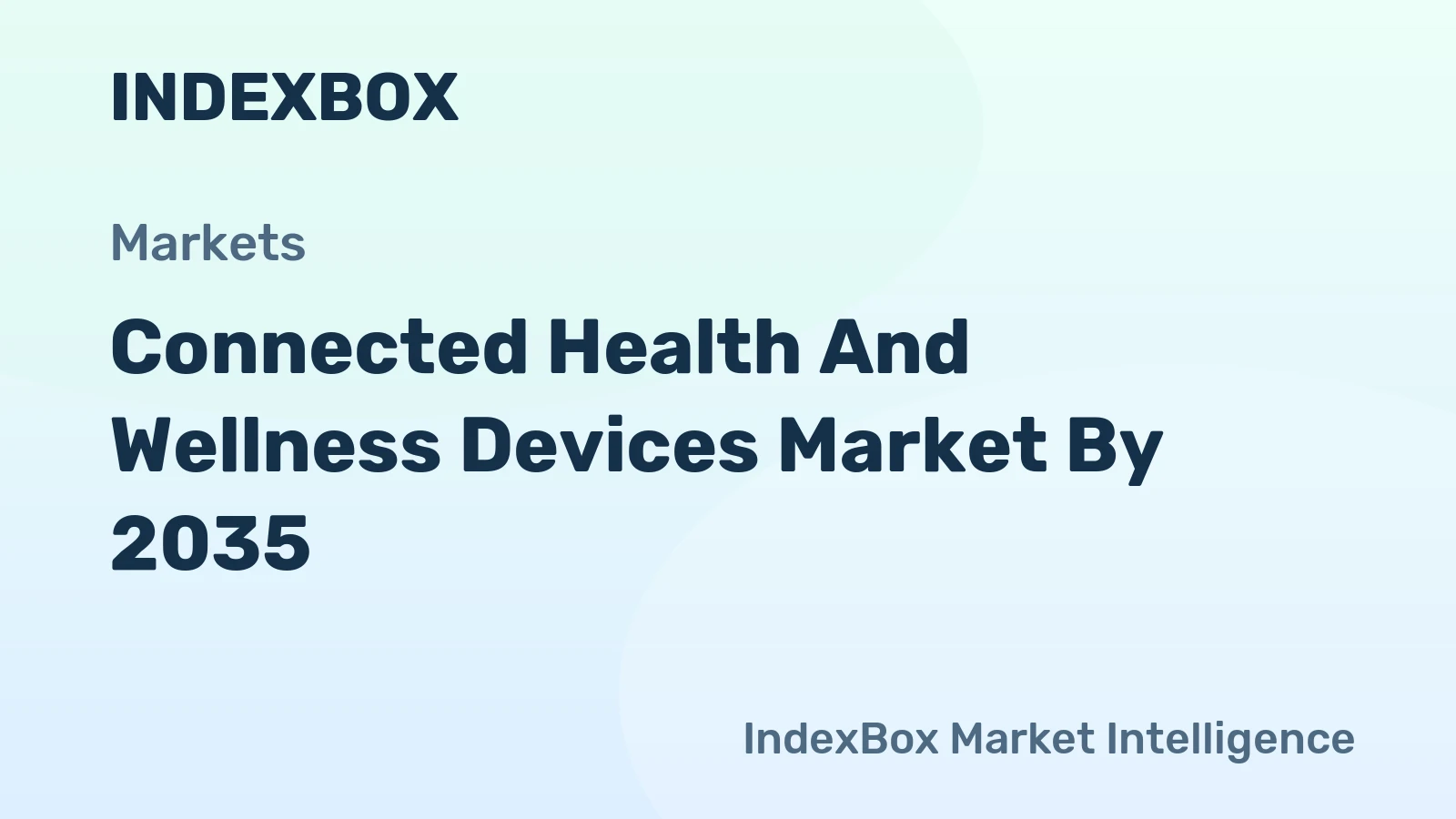 Connected Health and Wellness Devices Market by 2035, Demand to Accelerate Amid Chronic Disease Burden and AI-Driven Remote Monitoring