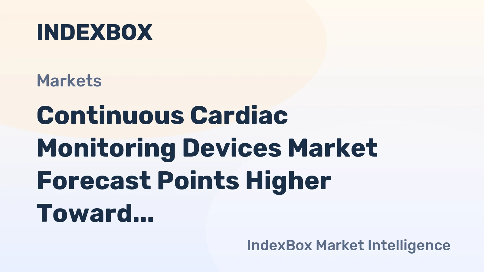 Continuous Cardiac Monitoring Devices Market Forecast Points Higher Toward 2035, Driven by Wearable Integration and Remote Care Expansion