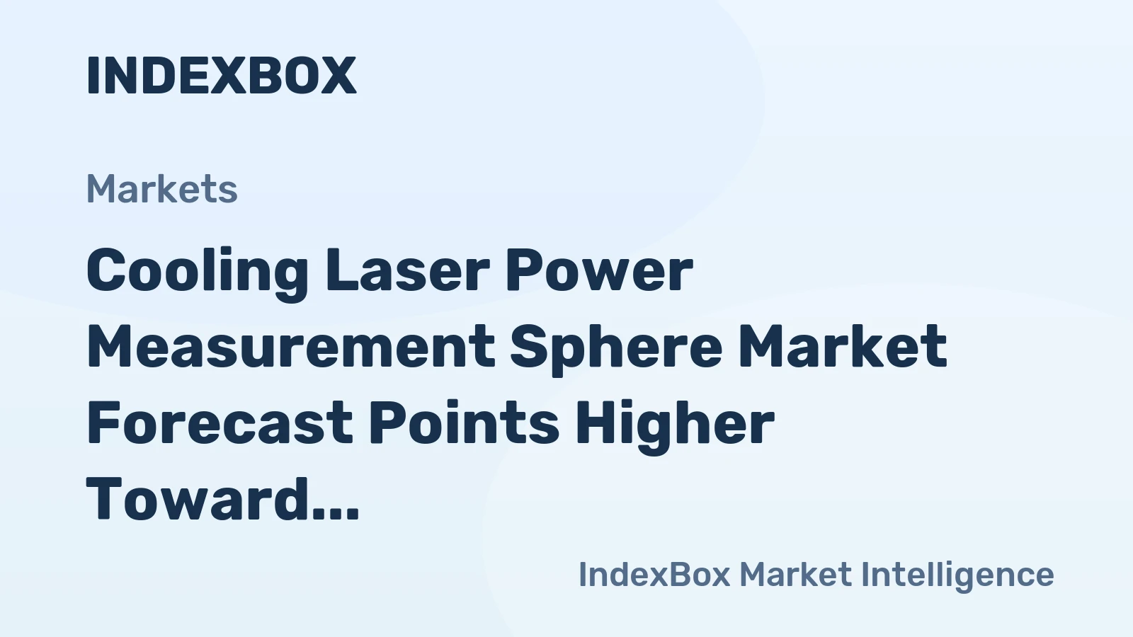 Cooling Laser Power Measurement Sphere Market Forecast Points Higher Toward 2035 on Semiconductor and Defense Demand