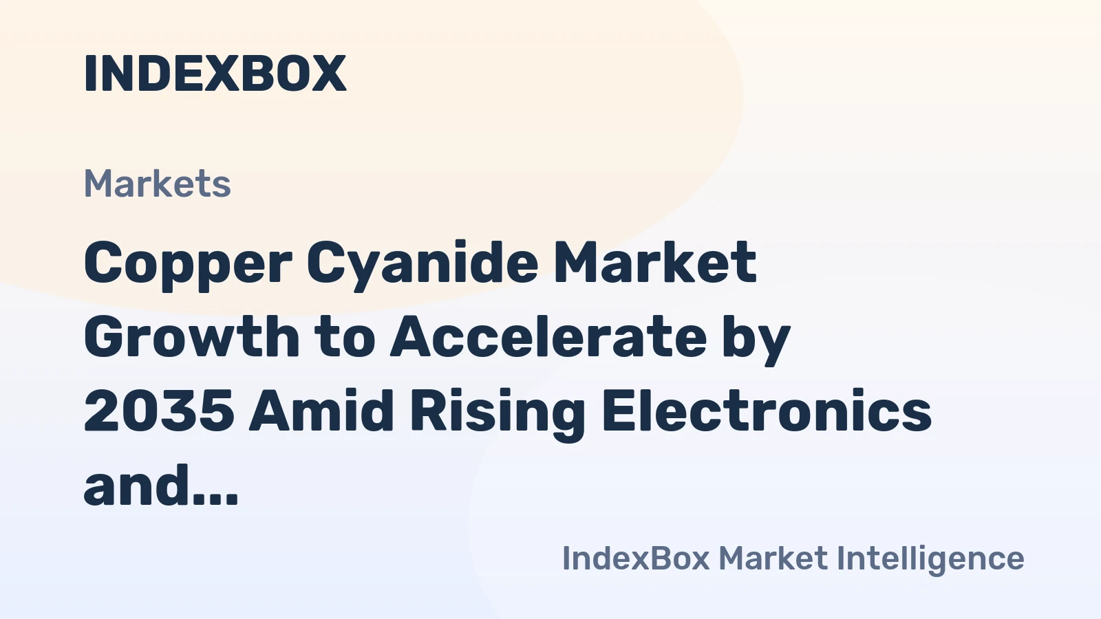 Copper Cyanide Market Growth to Accelerate by 2035 Amid Rising Electronics and Automotive Plating Demand