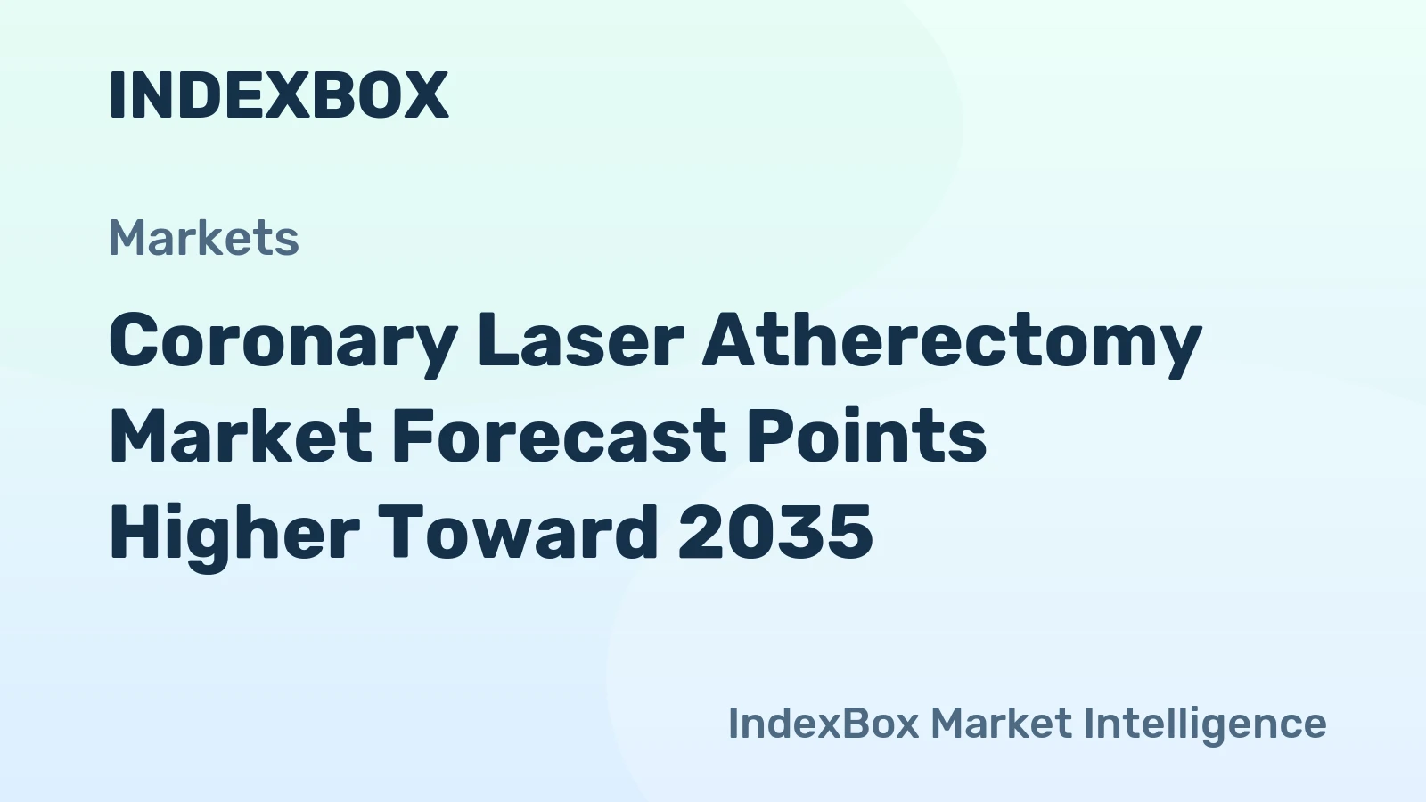 Coronary Laser Atherectomy Market Forecast Points Higher Toward 2035, Driven by Aging Populations and Complex Lesion Prevalence