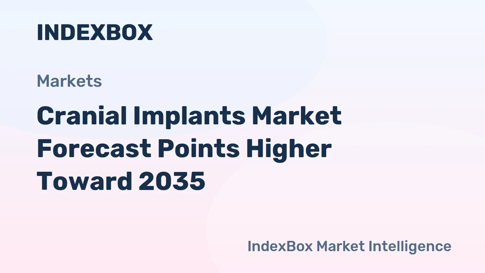 Cranial Implants Market Forecast Points Higher Toward 2035, Driven by Elective Cranioplasty and Digital Workflow Integration
