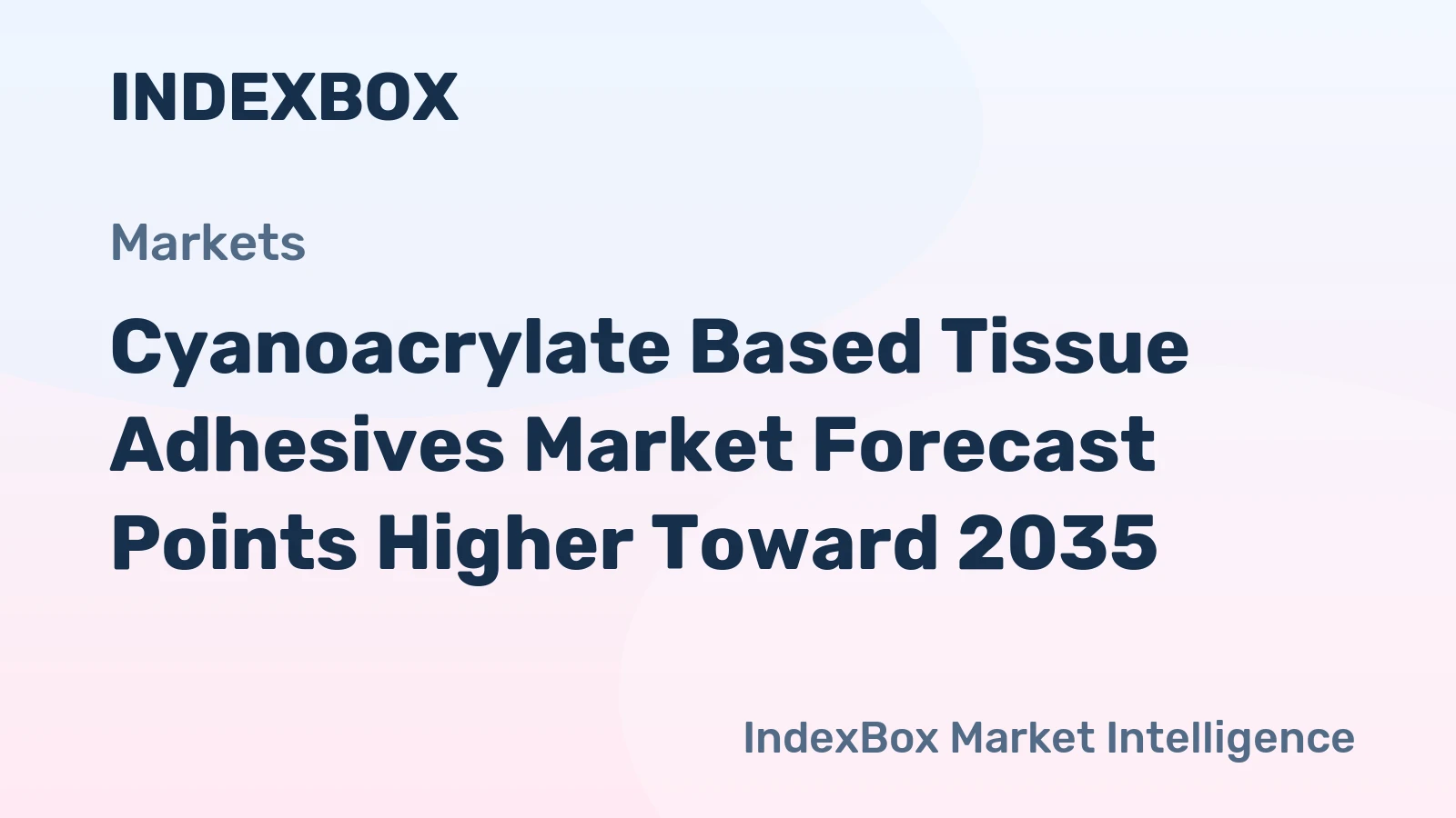Cyanoacrylate Based Tissue Adhesives Market Forecast Points Higher Toward 2035, Driven by Expanding Minimally Invasive Surgery Volumes