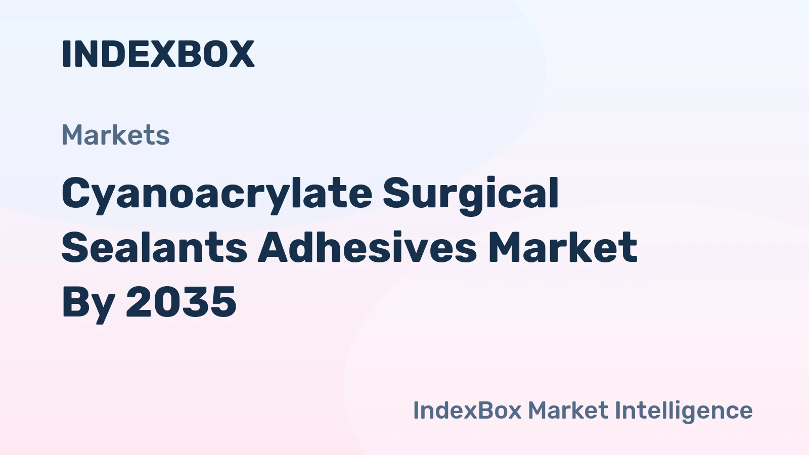 Cyanoacrylate Surgical Sealants Adhesives Market by 2035: Growth Driven by Minimally Invasive Surgery Expansion and Ambulatory Care Migration